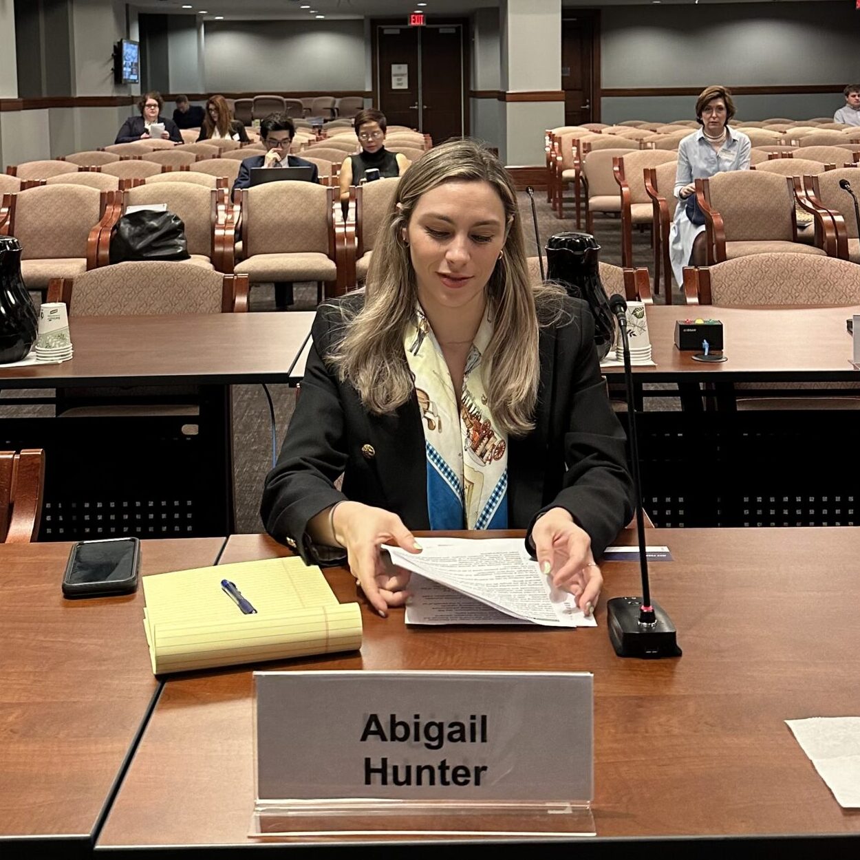 SAFE’s Abigail Hunter Testifies on Comprehensive Trade Approach for ...